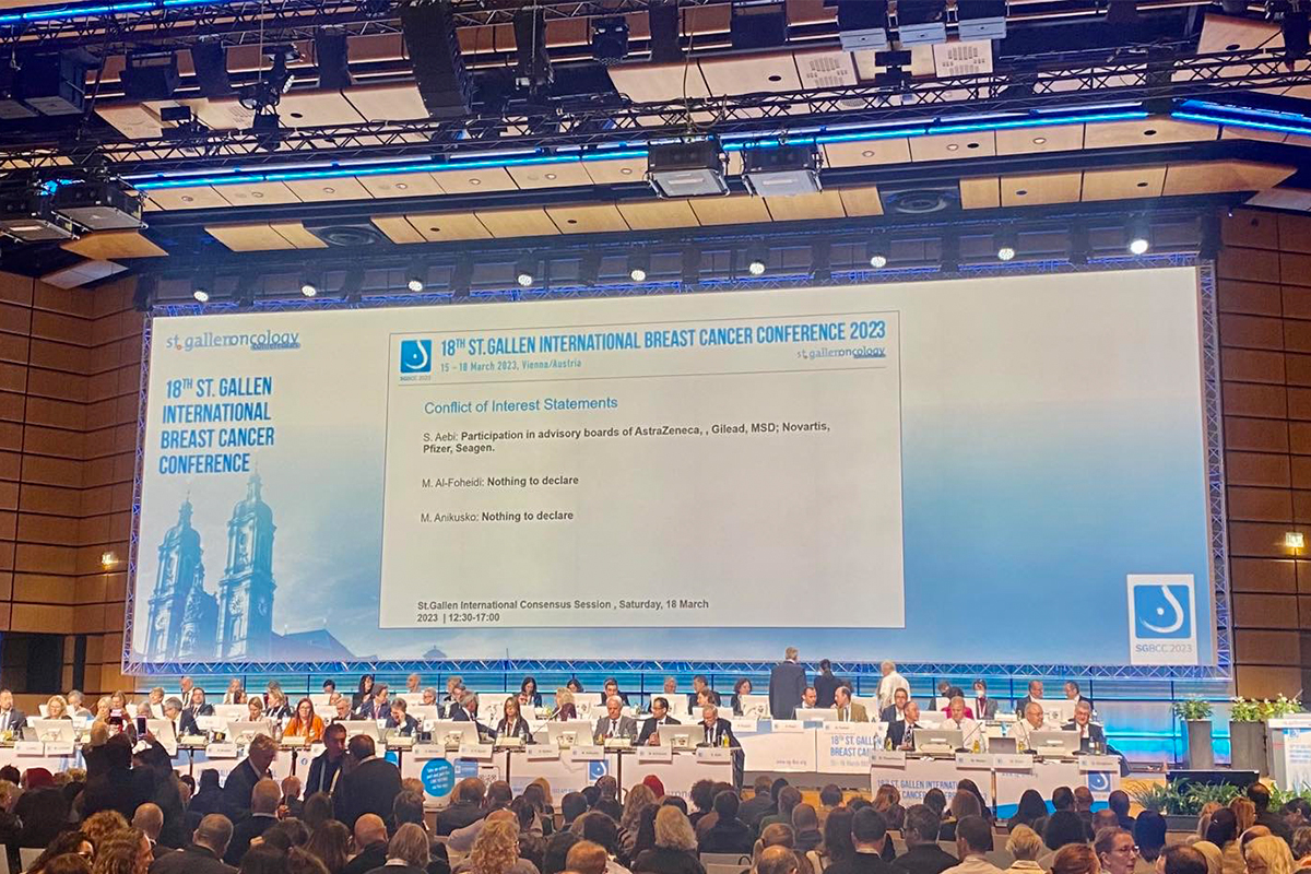 Наши хирурзи участваха в Световната конференция за рак на гърдата Д р Ваня Митова е водещ автор